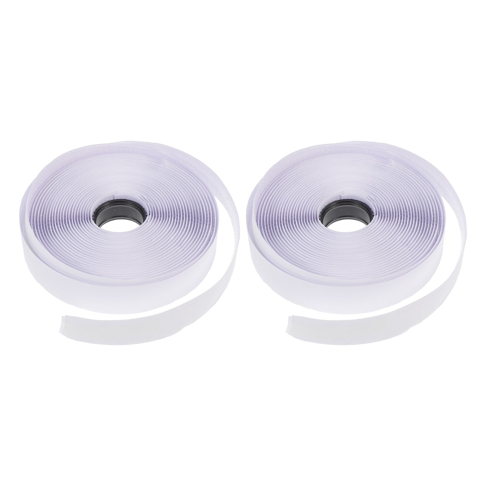 Mizh 2 Rolls Cable Straps Back Sticky Hook and Loop Strip Self-adhesive ...