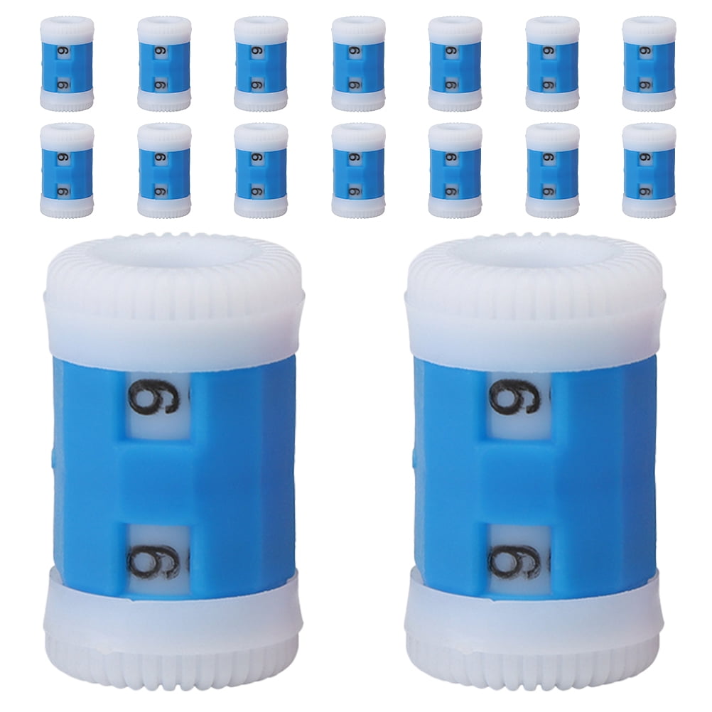 Mizh 20Pcs Stitch Counter Simplify Knitting Counter Flexible Stitch ...