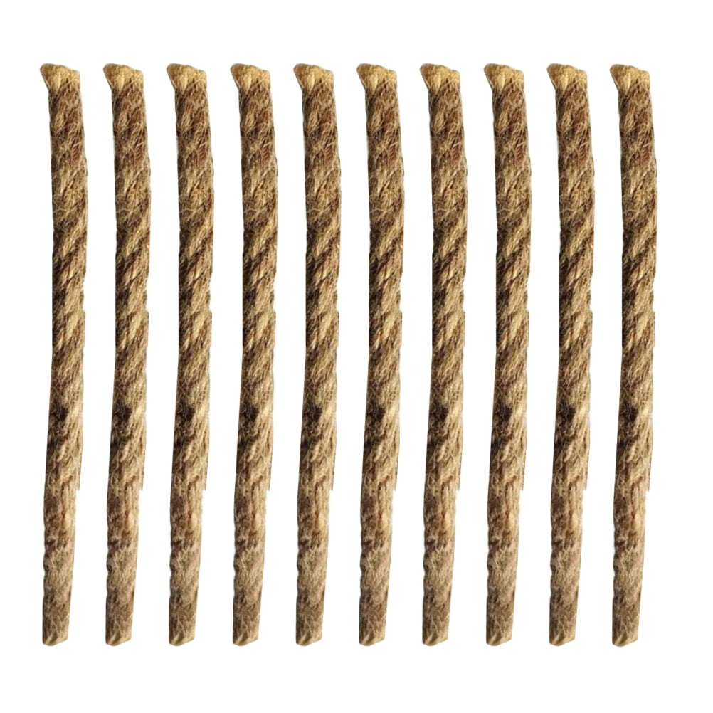 Mizh 20pcs Camping Burning Hemp Ropes Professional Ignite Hemp Ropes ...