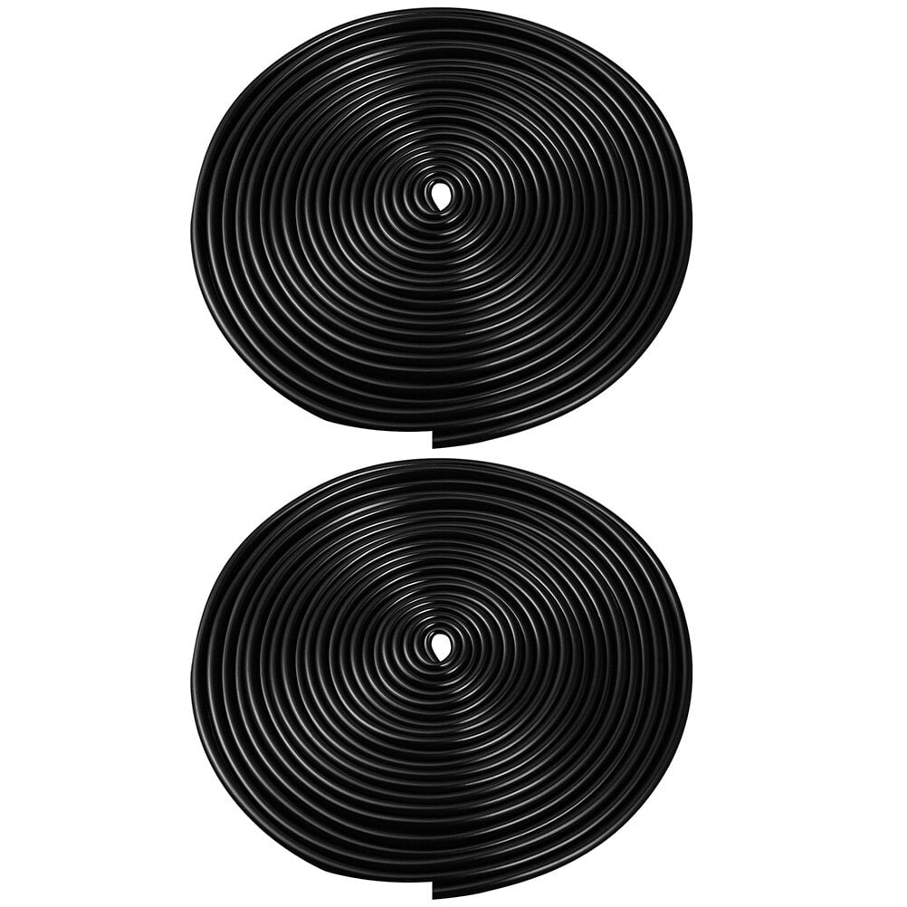 Mizh 2pcs Car Door Edges Guards Auto Edges Strips Rubber Car Door Edges ...