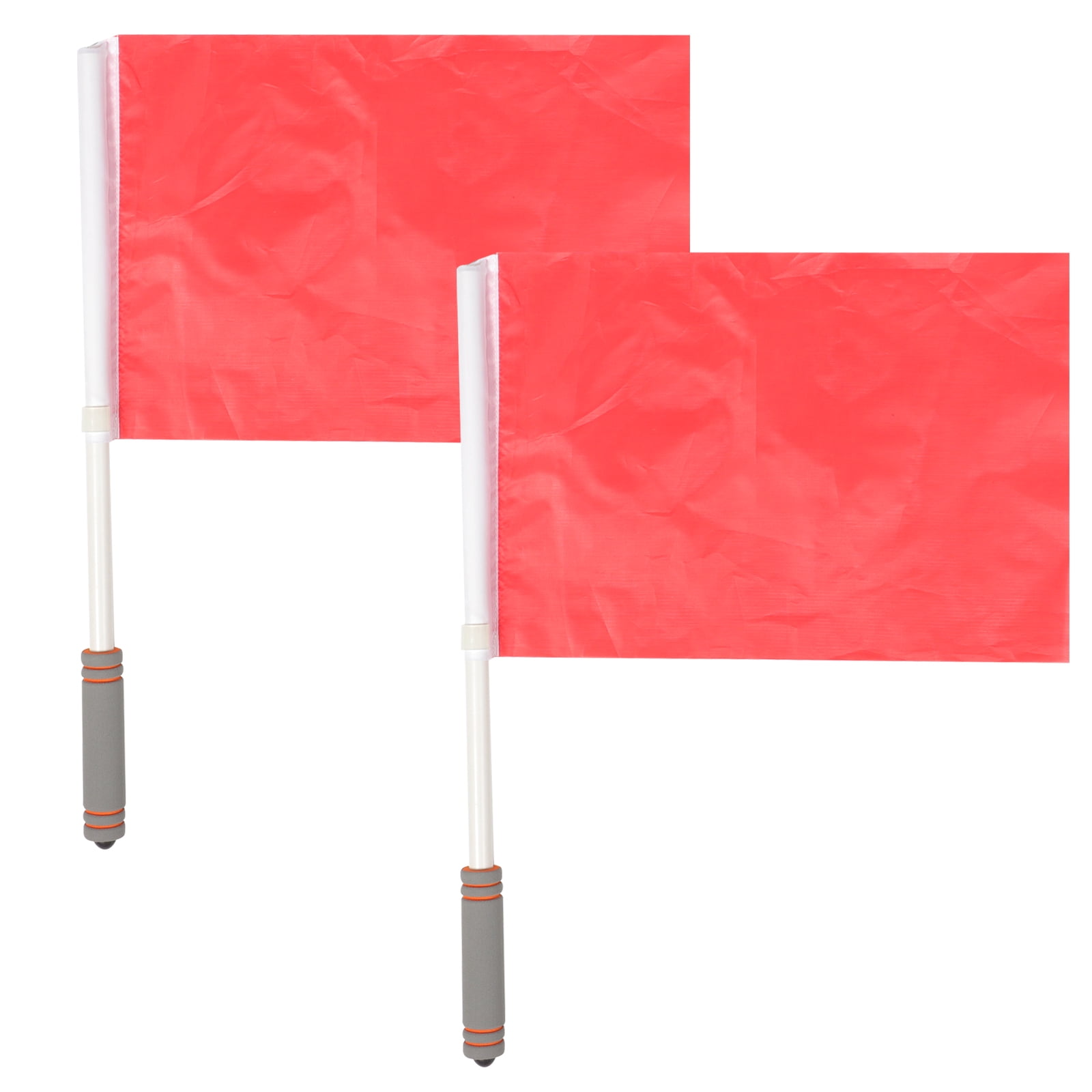 Mizh 2pcs Commanding Flags Multi-use Signal Flags Referee Signal Flags ...