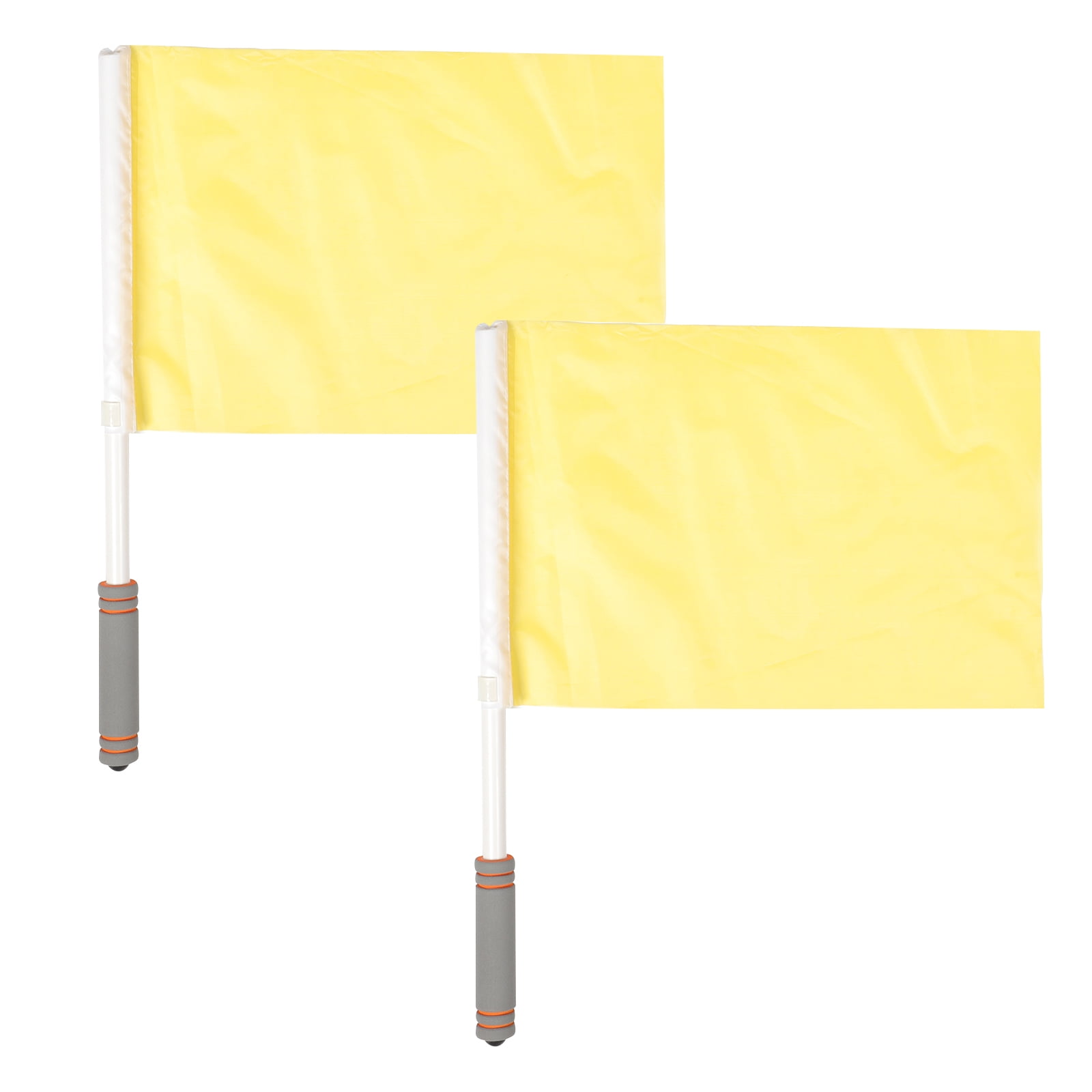 Mizh 2pcs Commanding Flags Multi-use Signal Flags Referee Signal Flags ...