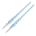 Mizh 2pcs Glass Dipping Pen Writing Signature Pens Drawing Pen Art ...