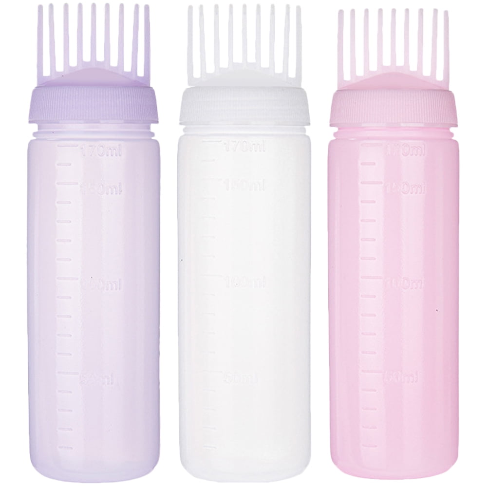 OUNONA Root Comb Applicator Bottle for Hair Coloring and Dyeing with ...