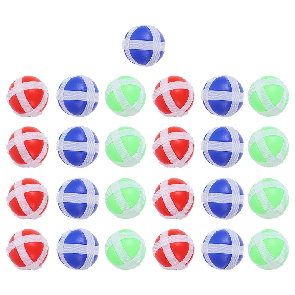 Mizh 30Pcs Sticky Balls Children Sticky Balls Plastic Balls Sticky ...