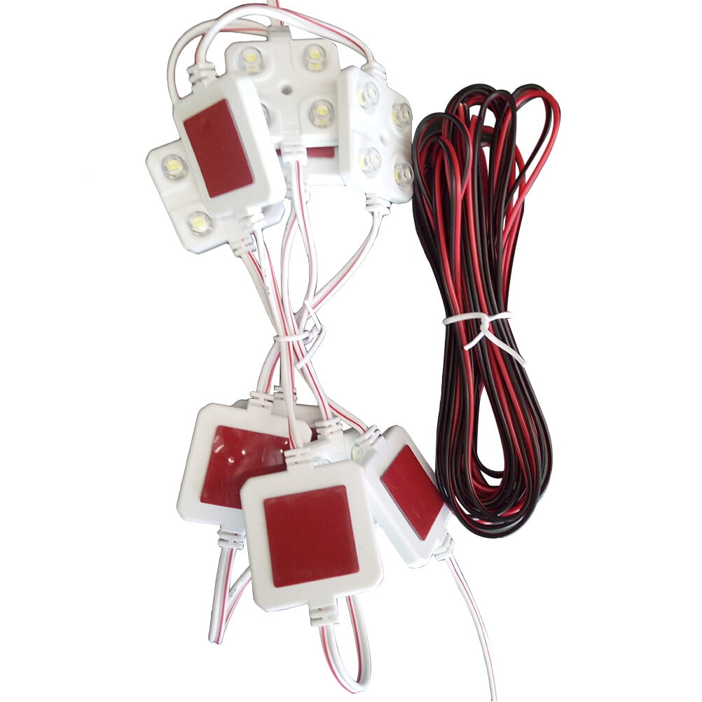 Mizh 40 Led White Car Interior Reading Lights Waterproof LED Modules ...