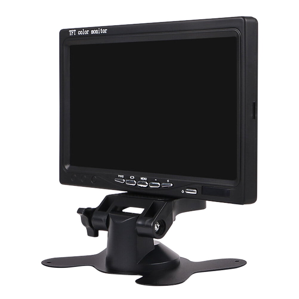 Mizh 7 Inch 2CH TFT Color LCD Screen Car Rear View Camera Monitor for ...