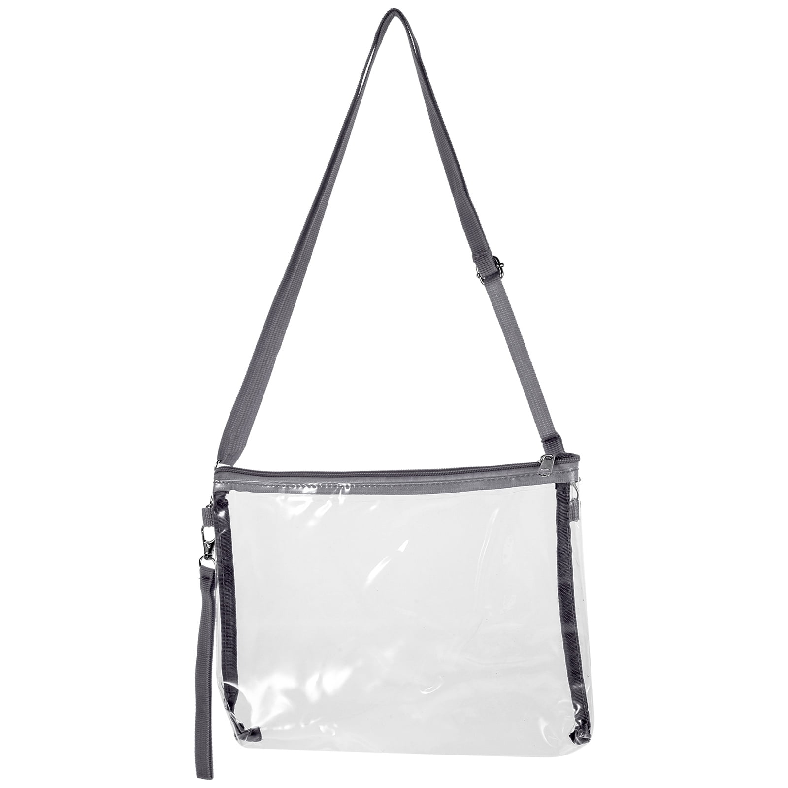 Mizh Approved Clear Bag Stadium Clear Crossbody Concert Bag Zipper ...