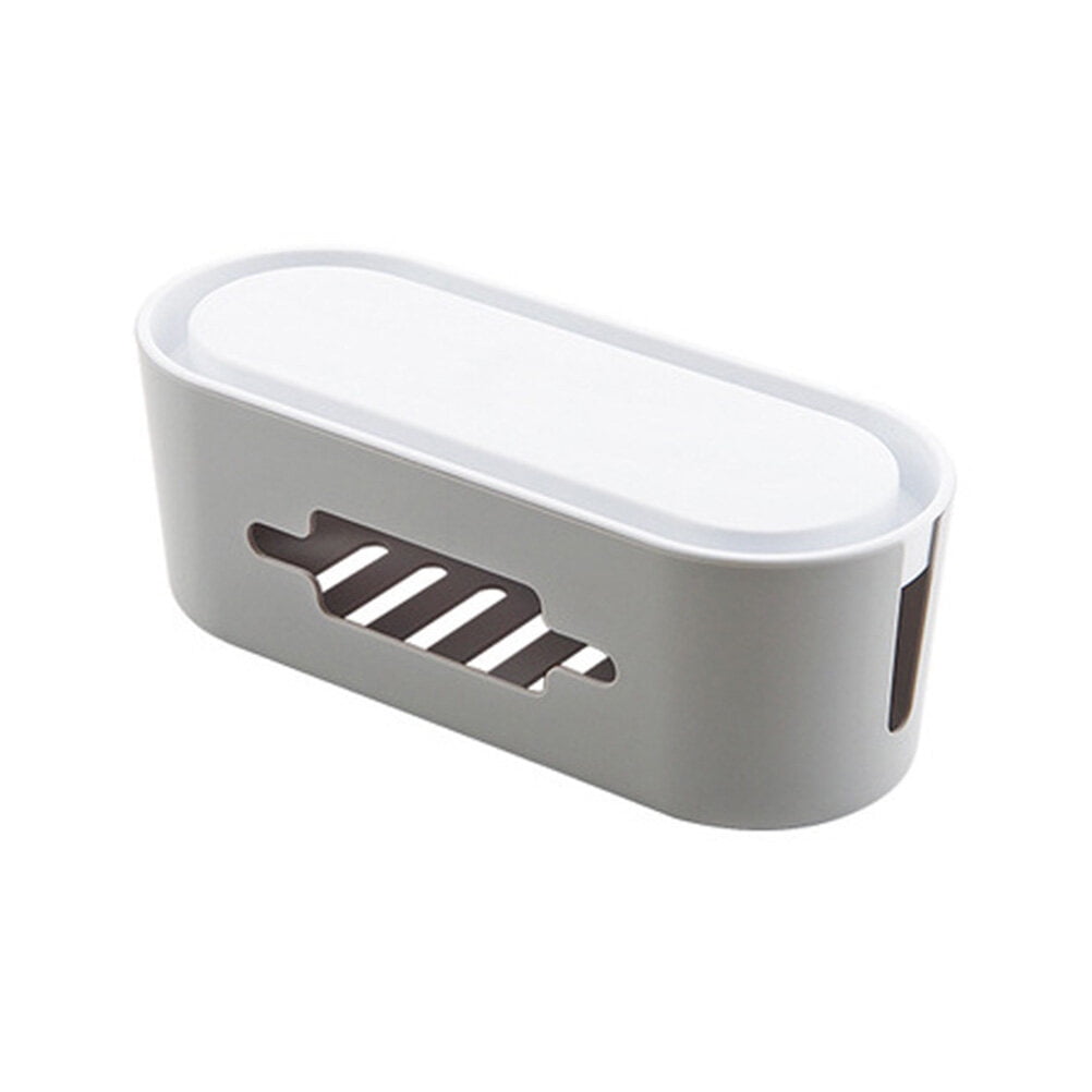 Mizh Multifunctional Socket Organizer Plastic Cable Storage Case Cord ...
