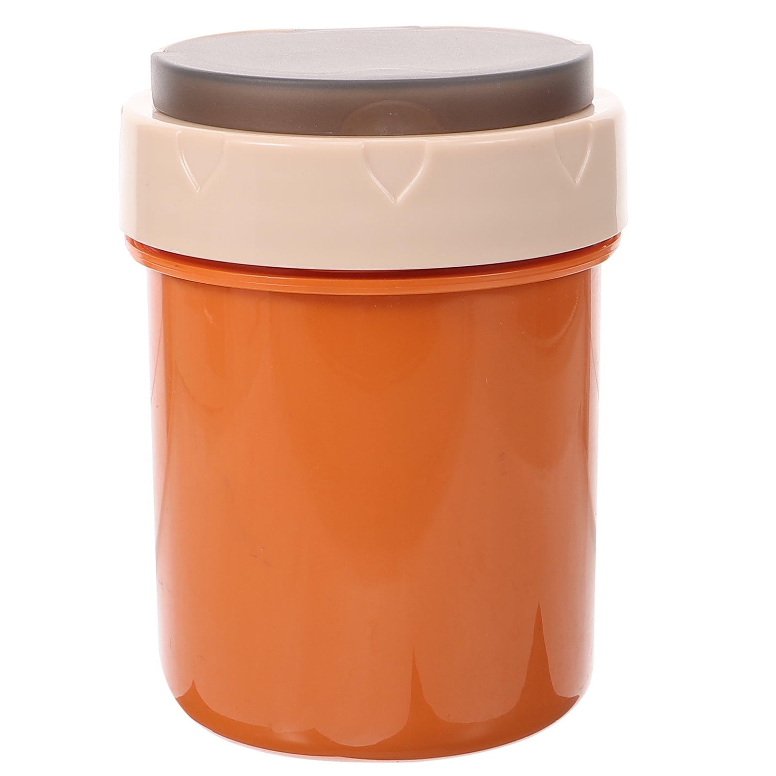 Mizh Portable Cereal Cup Soup Container Mug and Lid Hidden Spoon ...