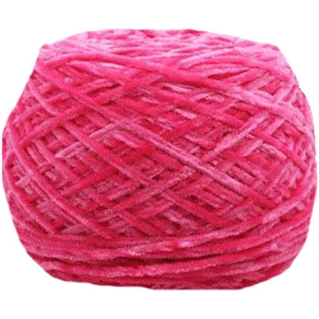Mizimin 1PCS 8 oz/250g Dusty Pink Chenille Yarn,DIY Velvet Chenille ...