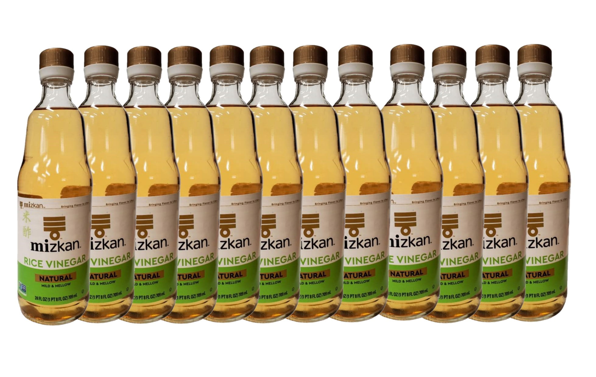 Mizkan Rice Vinegar Natural, Sushi Seasonning, Gluten Free, Non GMO ...