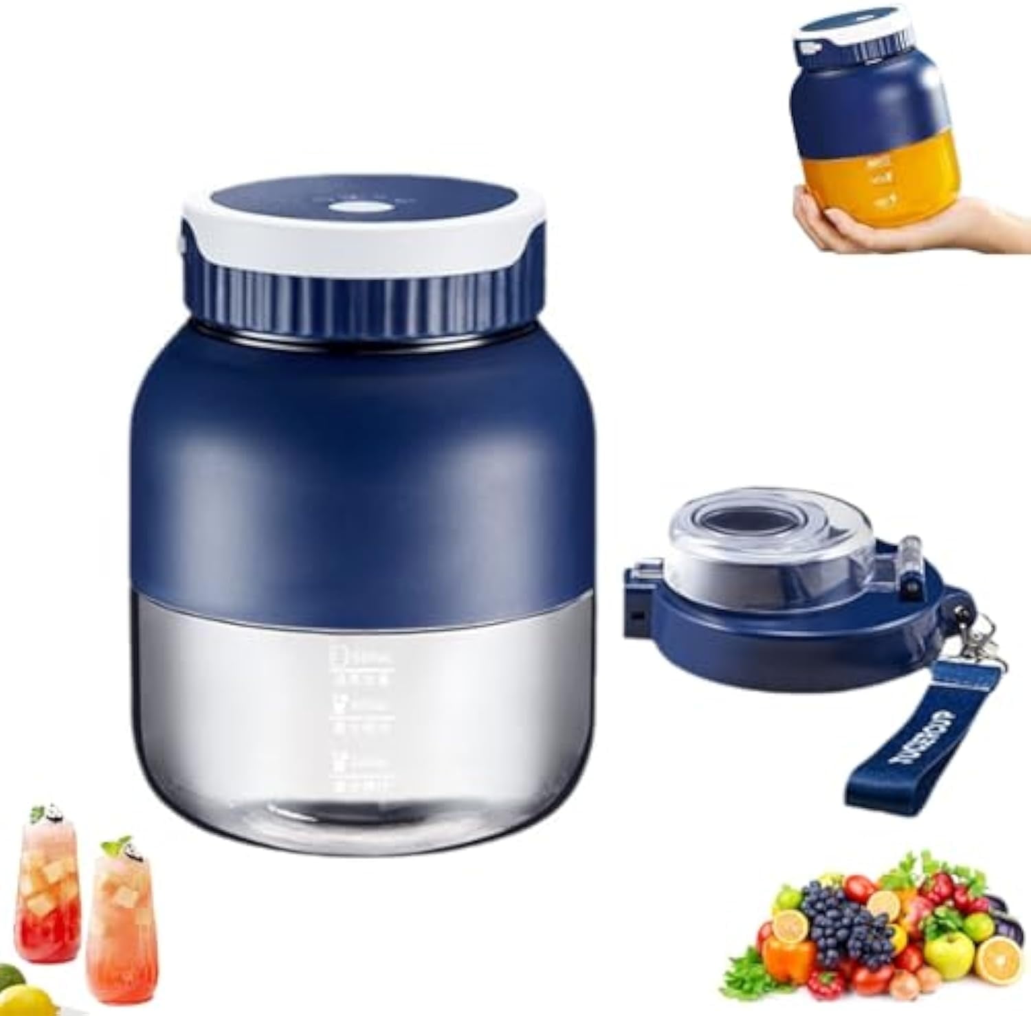 Mizuka Blender, Mizuka Hand Blender, Upgrade Cordless Portable Blenders ...
