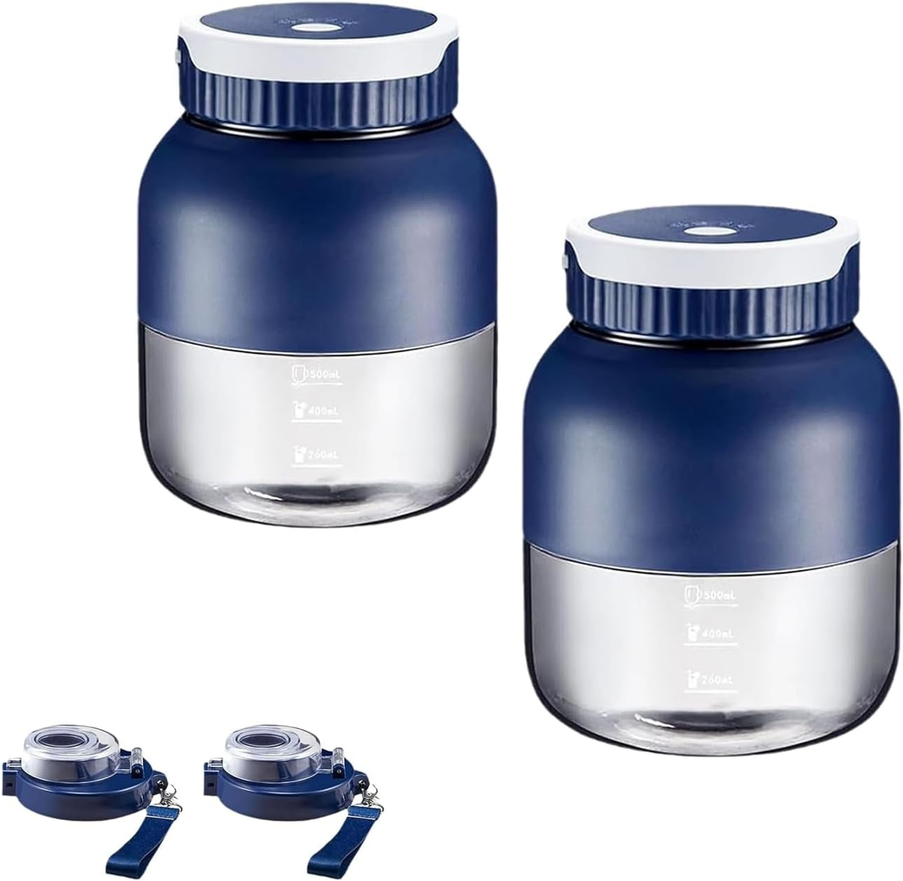 Mizuka Mini Blender, 500ml Mizuka Hand Blender — Directly Squeezed ...