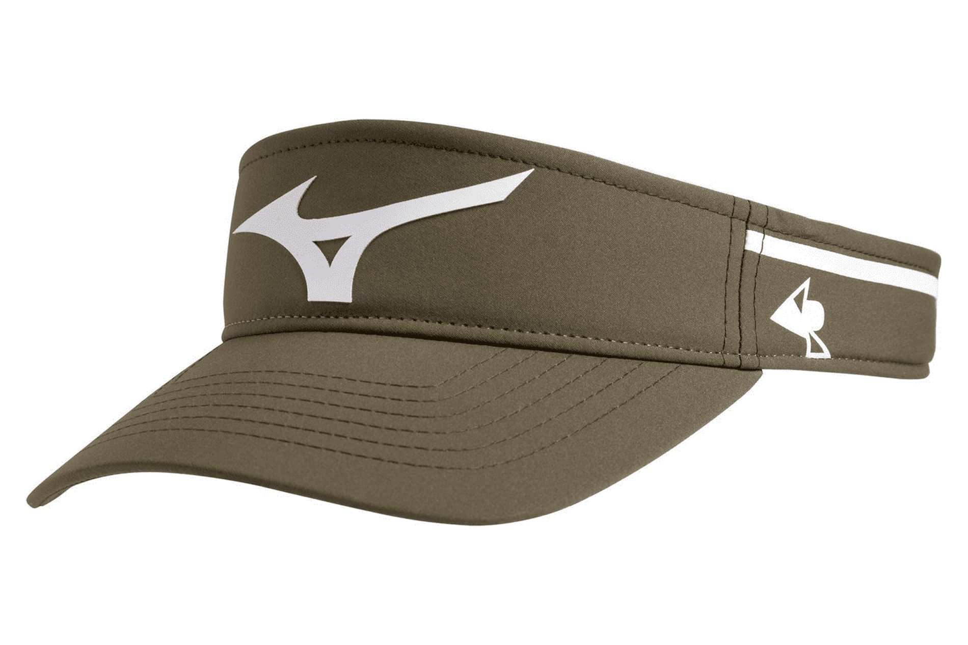 Mizuno April Ross Visor, Size One Size Fits All, Capulet Olive-White ...