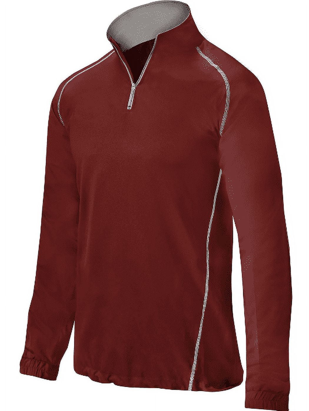 Mizuno Men's Comp 1/4 Zip Pullover, Size Large, Cardinal (1212 ...
