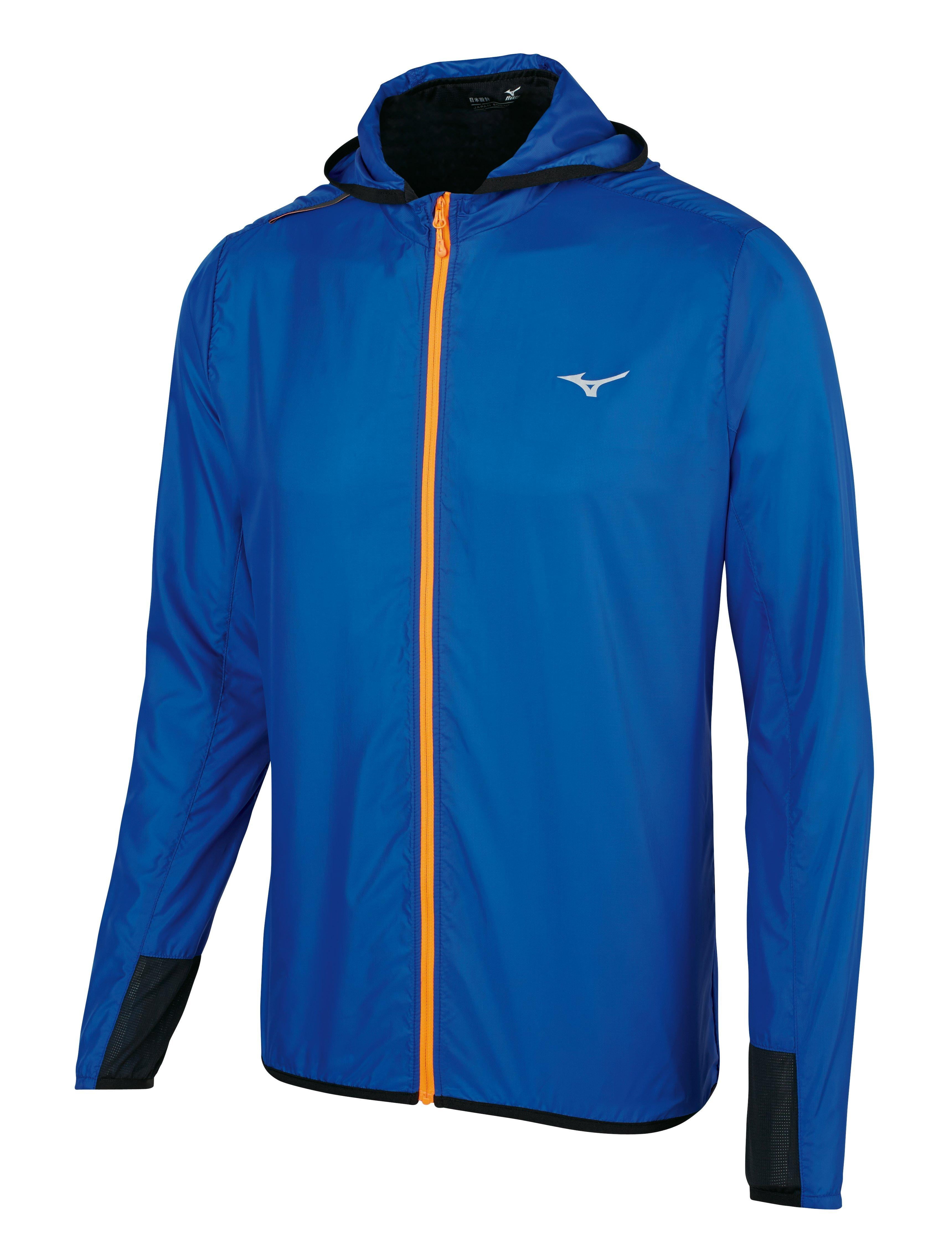 Mizuno Men s Kato 2.0 Hoody Running Jacket Size Large Clownfish Tradewinds 2F9t Walmart
