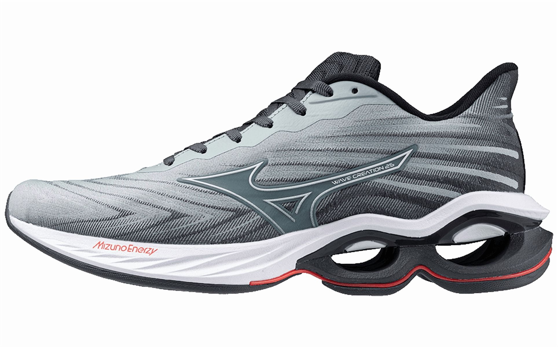 (取寄) ミズノ メンズ ウェーブ クリエーション 25 SSW Mizuno men Mizuno Wave Creation 25 SSW Grey Mist/White Mizuno Men's Wave Creation 25 SSW Running Shoe - Walmart.com