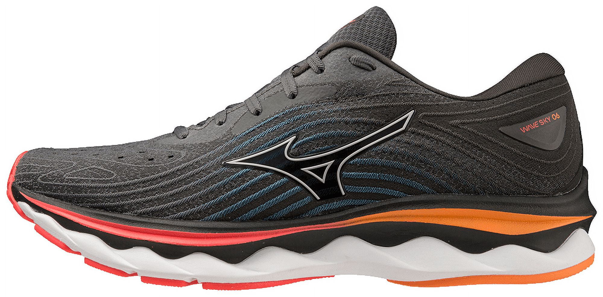 Mizuno Men's Wave Sky 6 Running Shoe, Size 11.5, Irn Gate-Nmbs Cloud ...