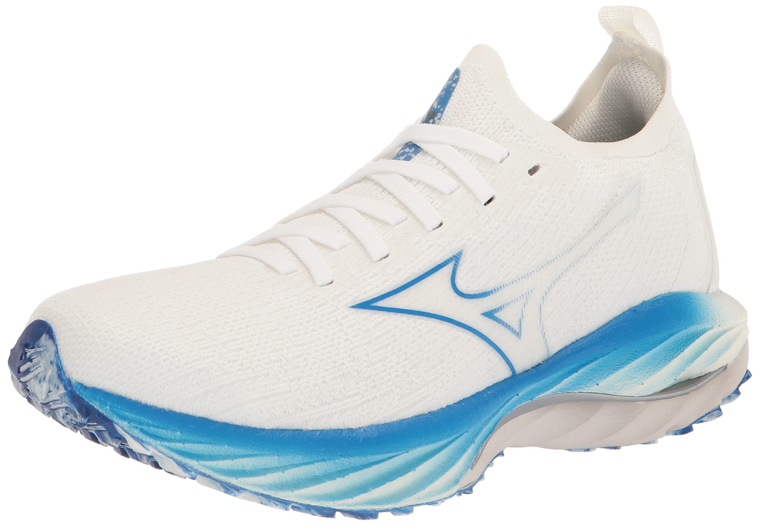 Mizuno Running Women's Wave Neo Wind Running Shoe, Undyed Wht-Peace ...