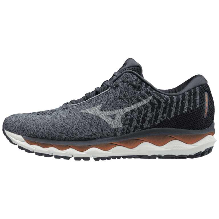 Mizuno Wave Sky Waveknit 3 2E Wide Men s Running Shoe Size 11.5 Flintstone Vapor Bl 9Zvb Walmart