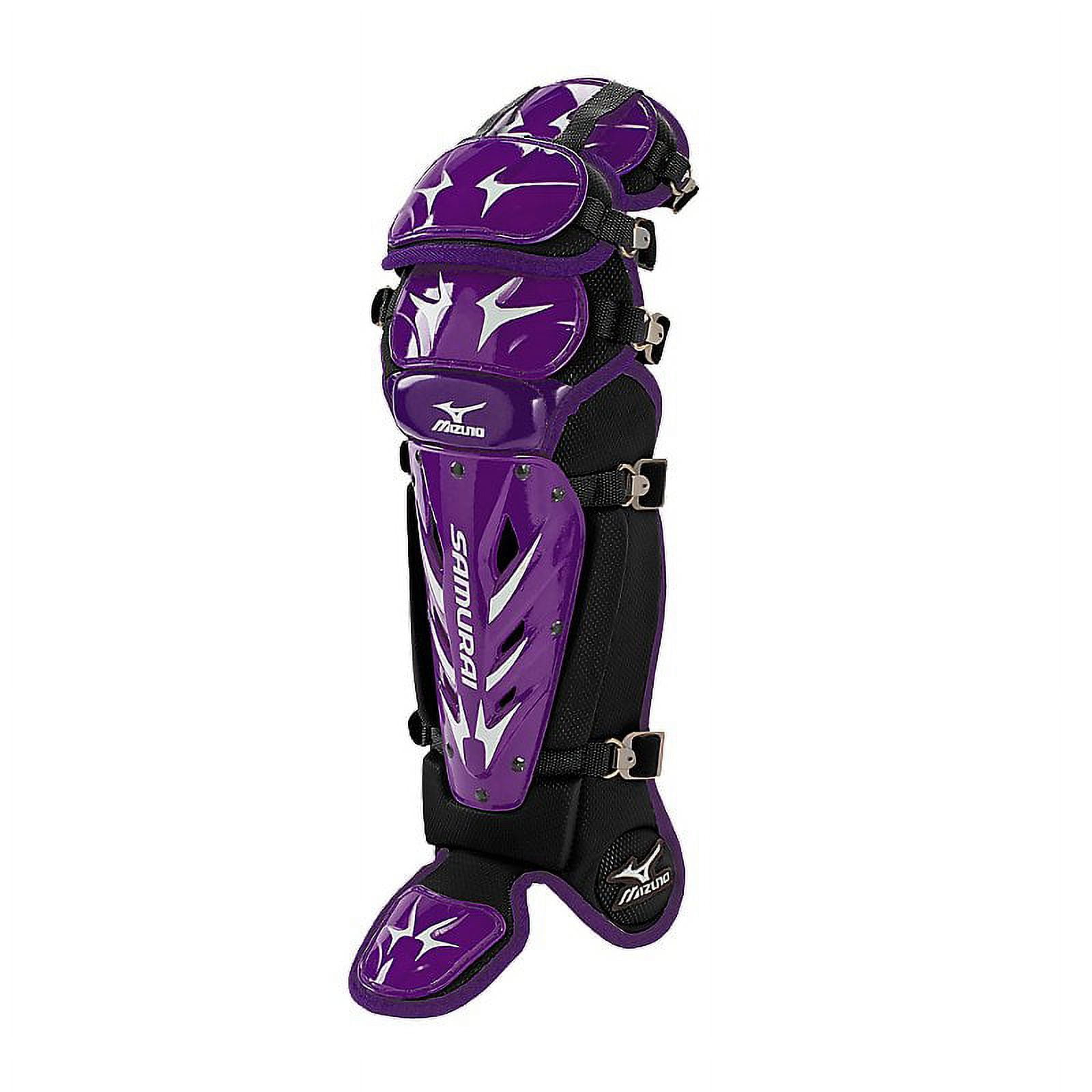 Mizuno Youth Baseball Protective - Samurai Youth Baseball Shin Guards ...