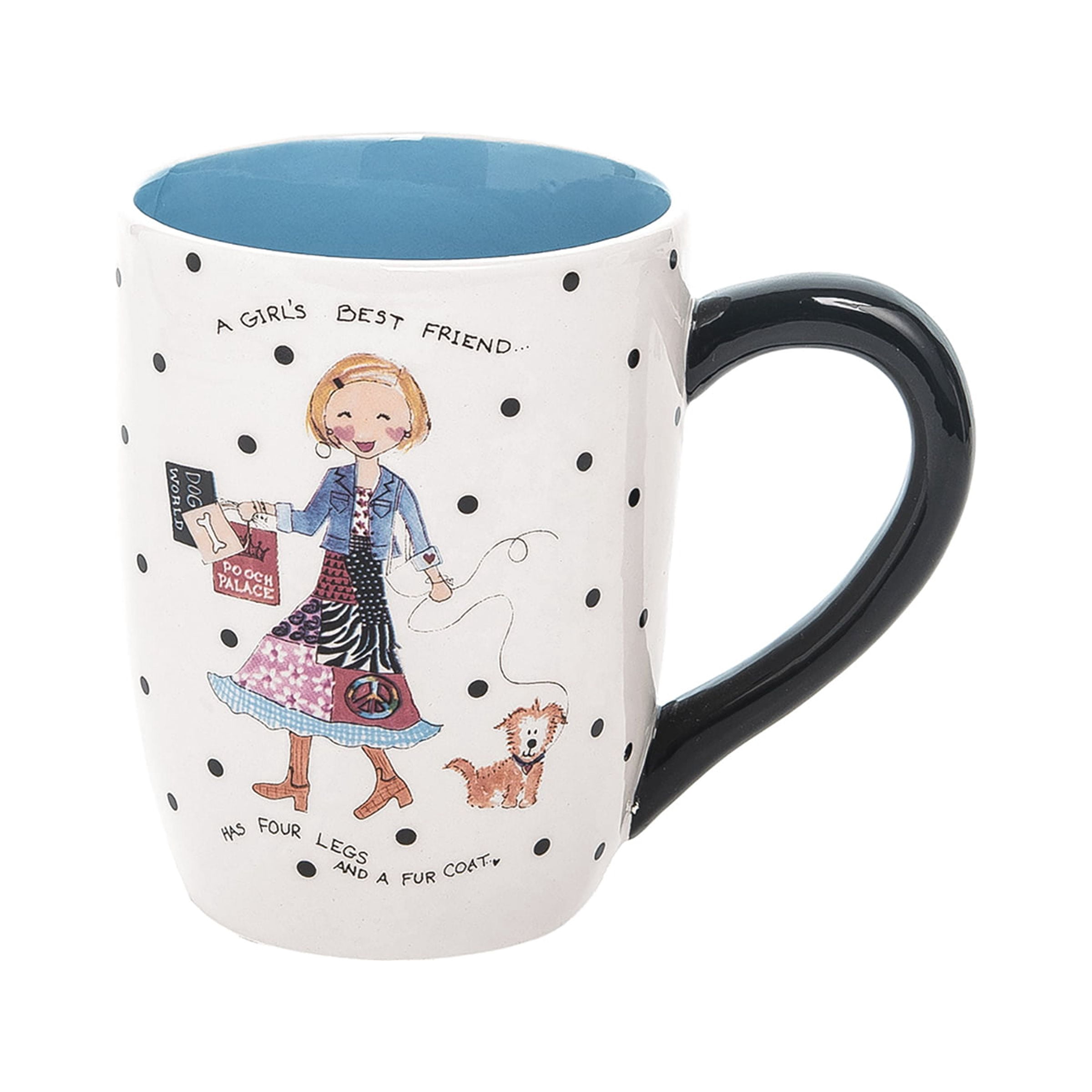 Mj Ladies Girl's Best Friend 16 Oz Mug - Walmart.com