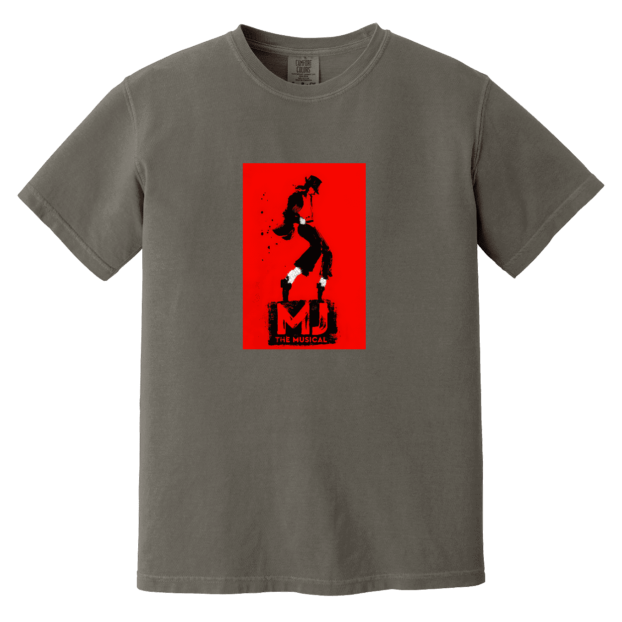 Mj the musical broadway show souvenir style comfort color t-shirt, for ...