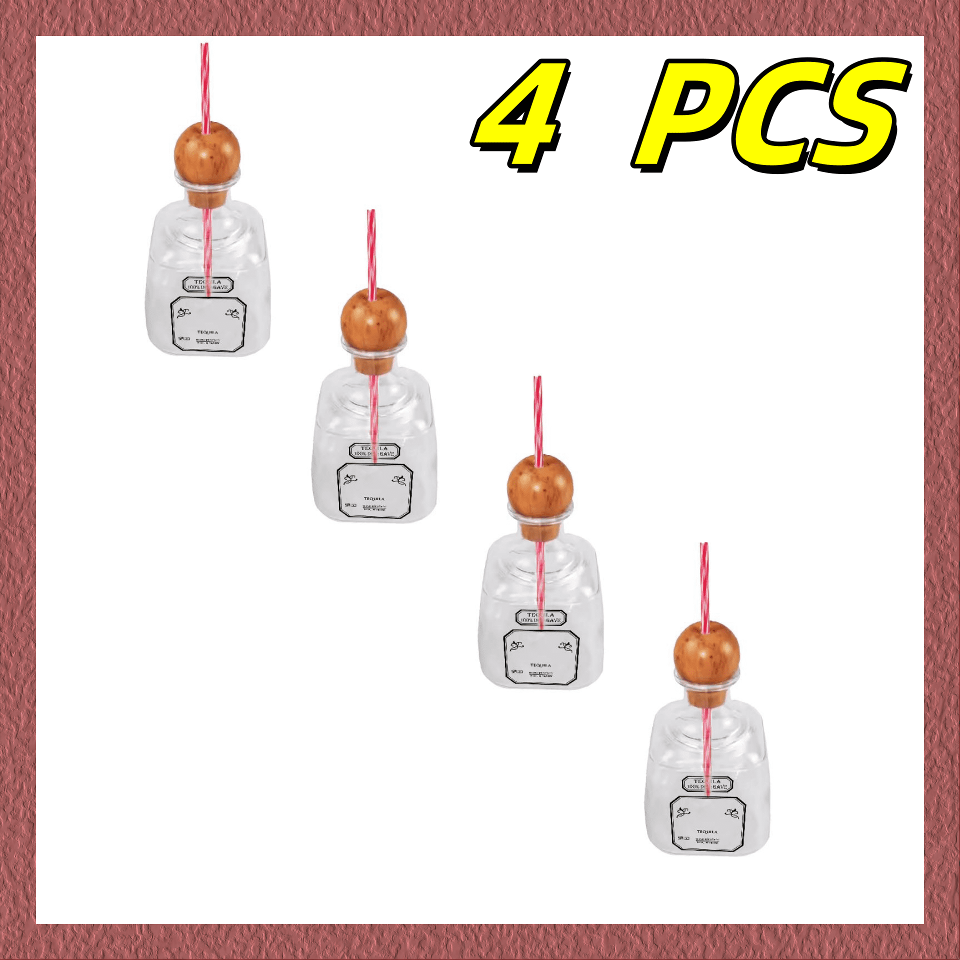 Mjers Patron_Reusable Cups with Straw - Tequila_Patron Cups Reusable ...