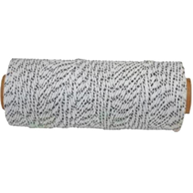 Mjj BON502 8 oz, No.18 x 500 ft. Nylon Bondeed Twine, Yellow & Black ...