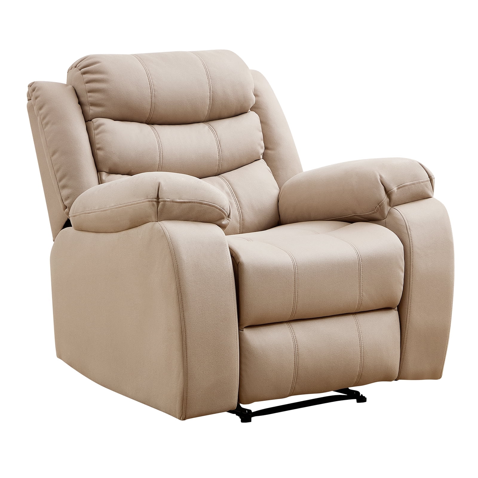 Mjkone Recliner Sofa Chair, Manual Reclining Chair for Adults, Home ...