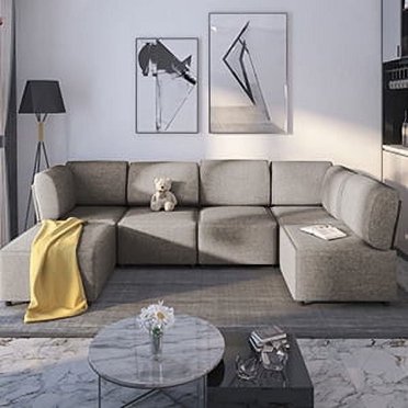 AYCP Multifunction Power Air Leather Recliner Sofa Loveseat Set with ...