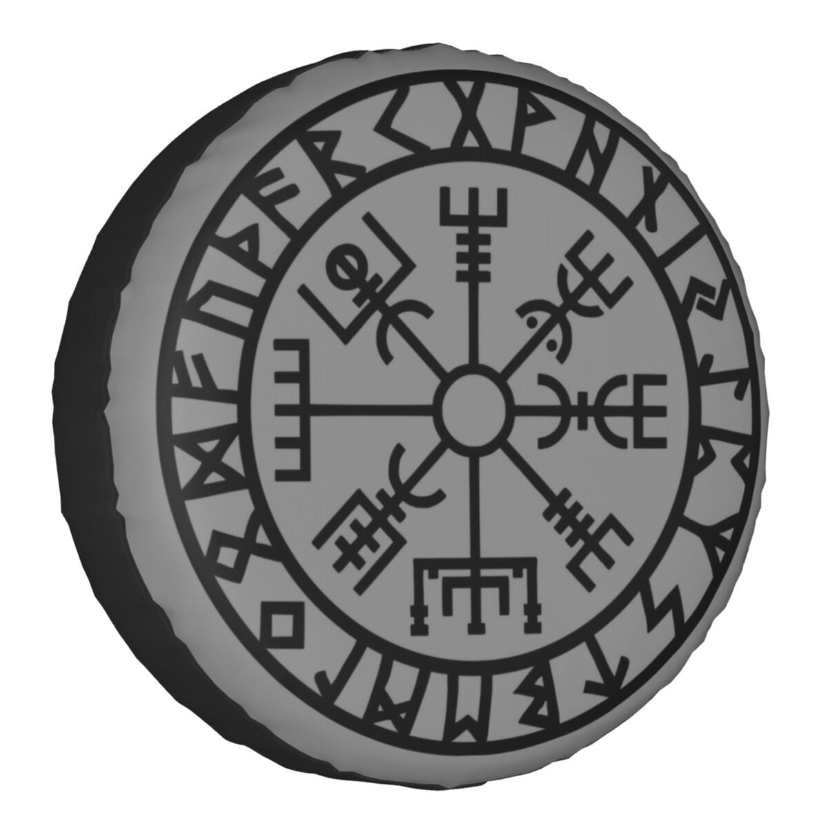 Mjolnir The Hammer Of And Tree Of Life Spare Tire Cover Bag Pouch Norse ...