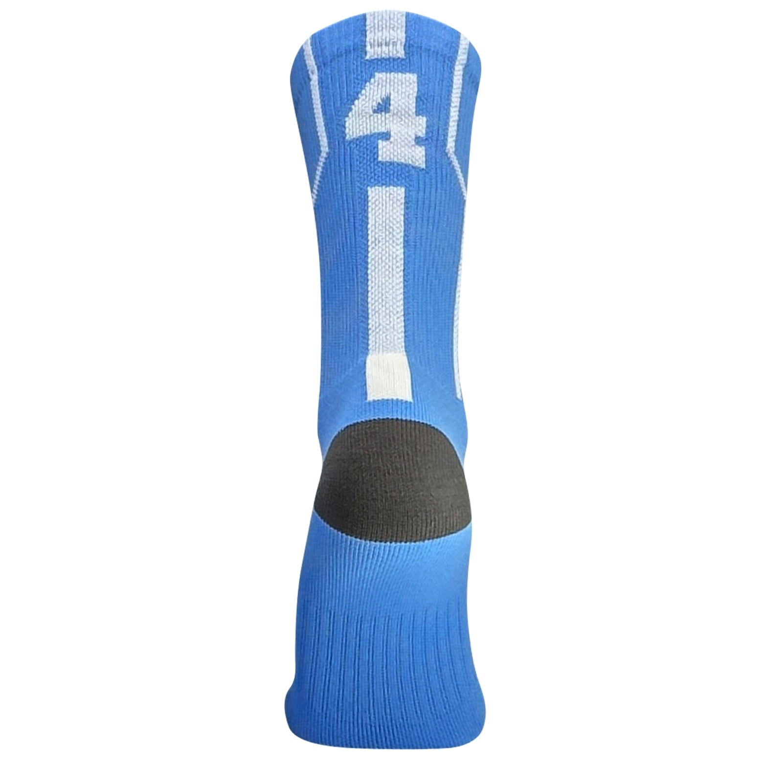 Mk Socks Player ID Jersey Number SINGLE Crew Sock - Columbia Blue ...
