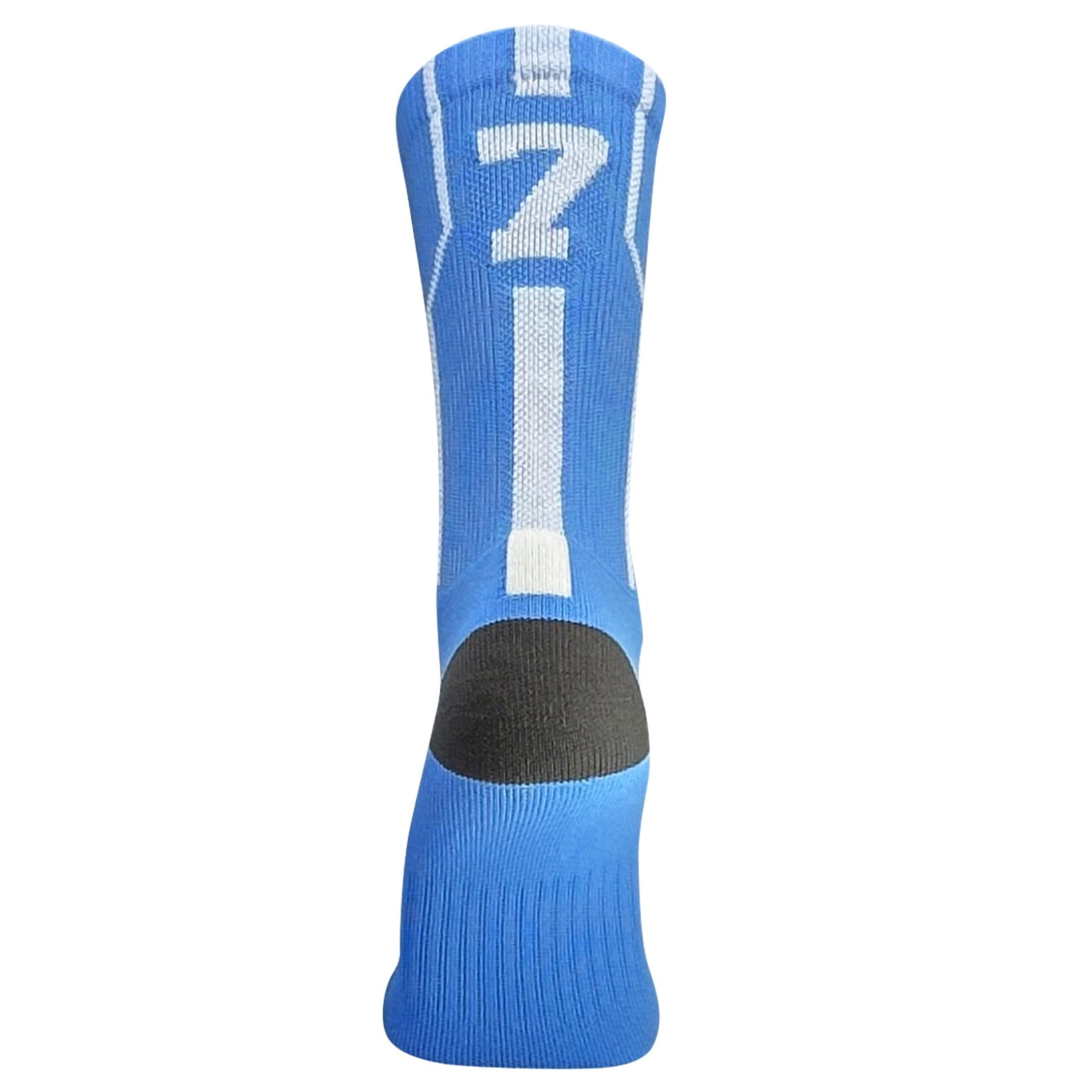 Mk Socks Player ID Jersey Number SINGLE Crew Sock - Columbia Blue ...