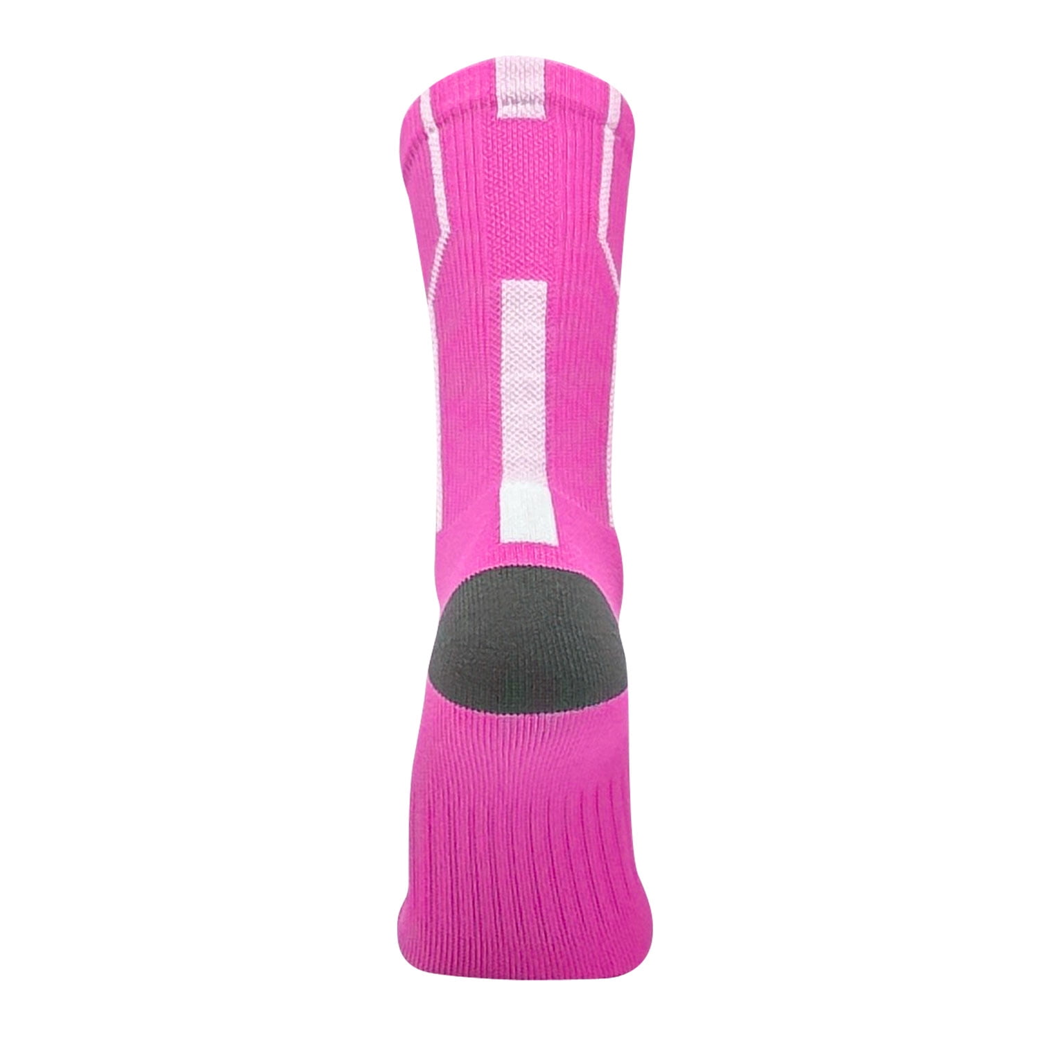Mk Socks Player ID Jersey Number SINGLE Crew Sock - Hot Pink, White ...
