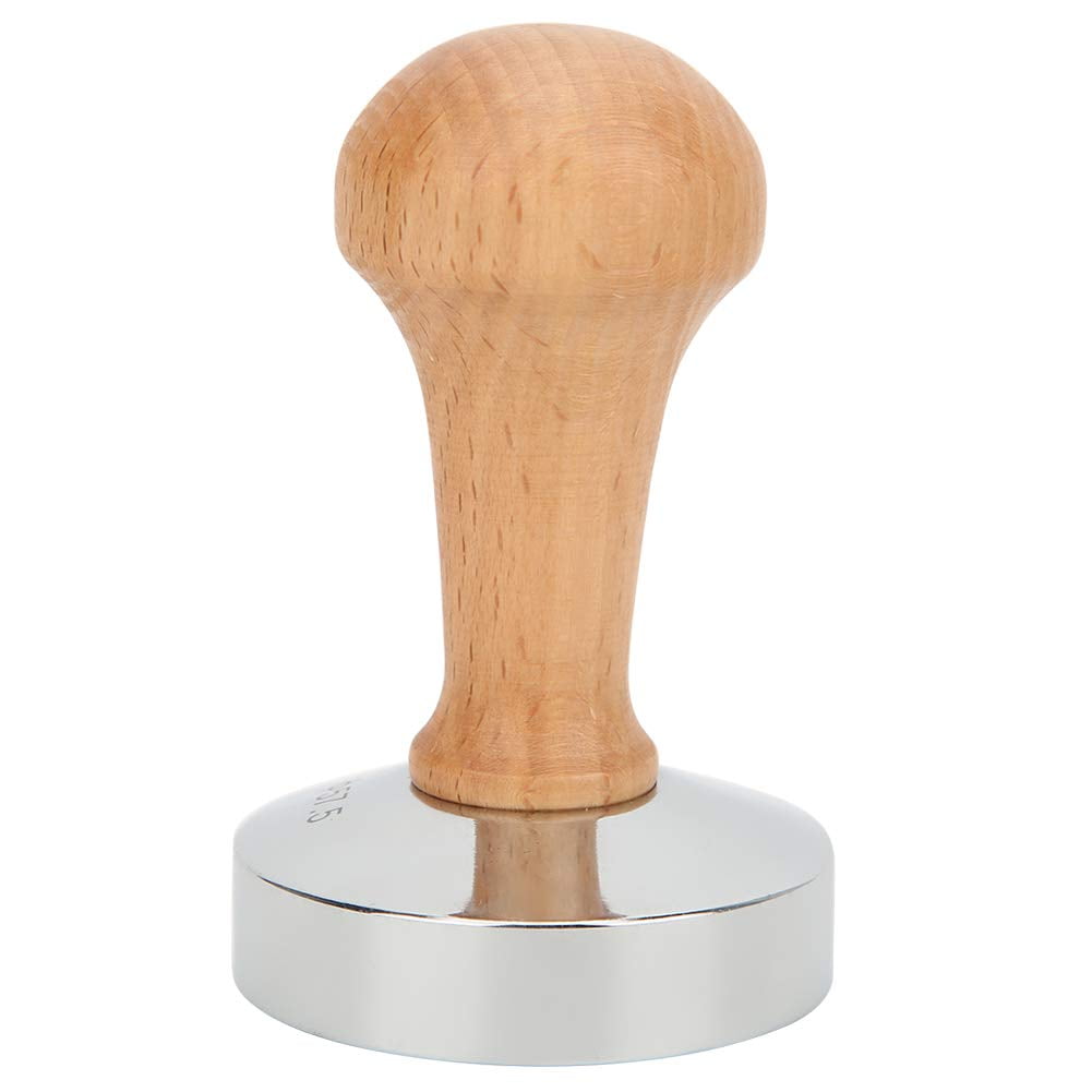 Mkoaceer Calibrated Tamper, 57.5mm Stainless Steel Base Coffee Powder ...
