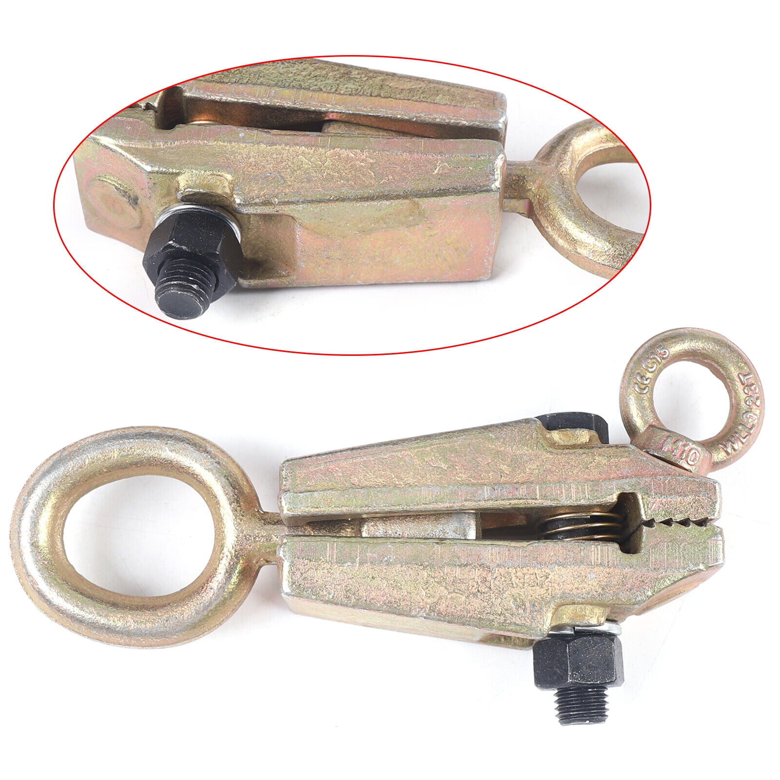 Mkyiongou 2 Way 5 Ton Heavy Duty Auto Body Repair Pulling Pull Clamp ...