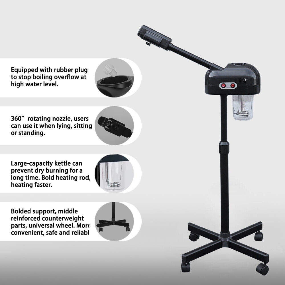 Mkyiongou 800W Facial Steamer Machine Ozone Beauty Salon Spa Skin Care ...