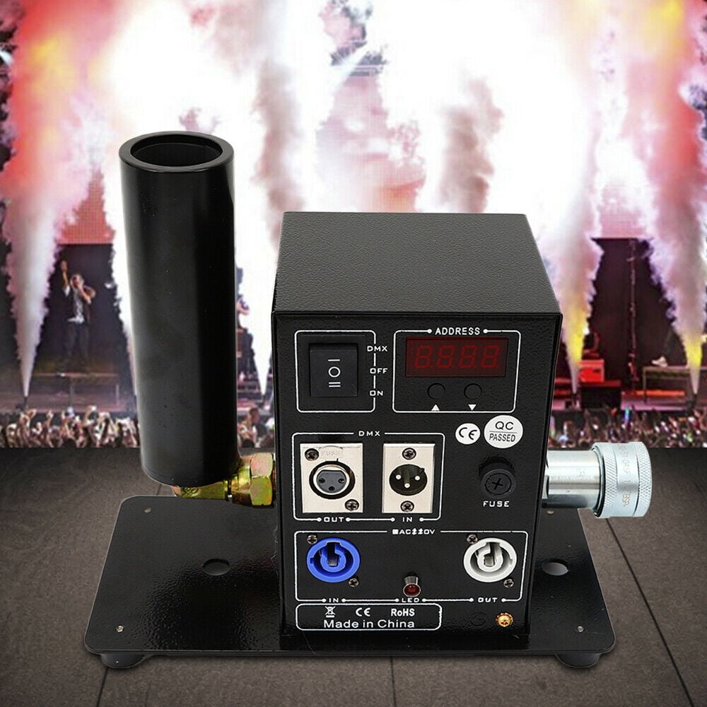 Mkyiongou CO² Jet Machine Cannon Fog Led Gun Special Effects DMX Stage ...