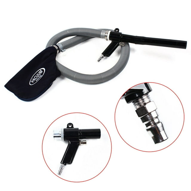 Mkyiongou Dual Function Pneumatic Air Vacuum Blow Suction Gun Dust ...