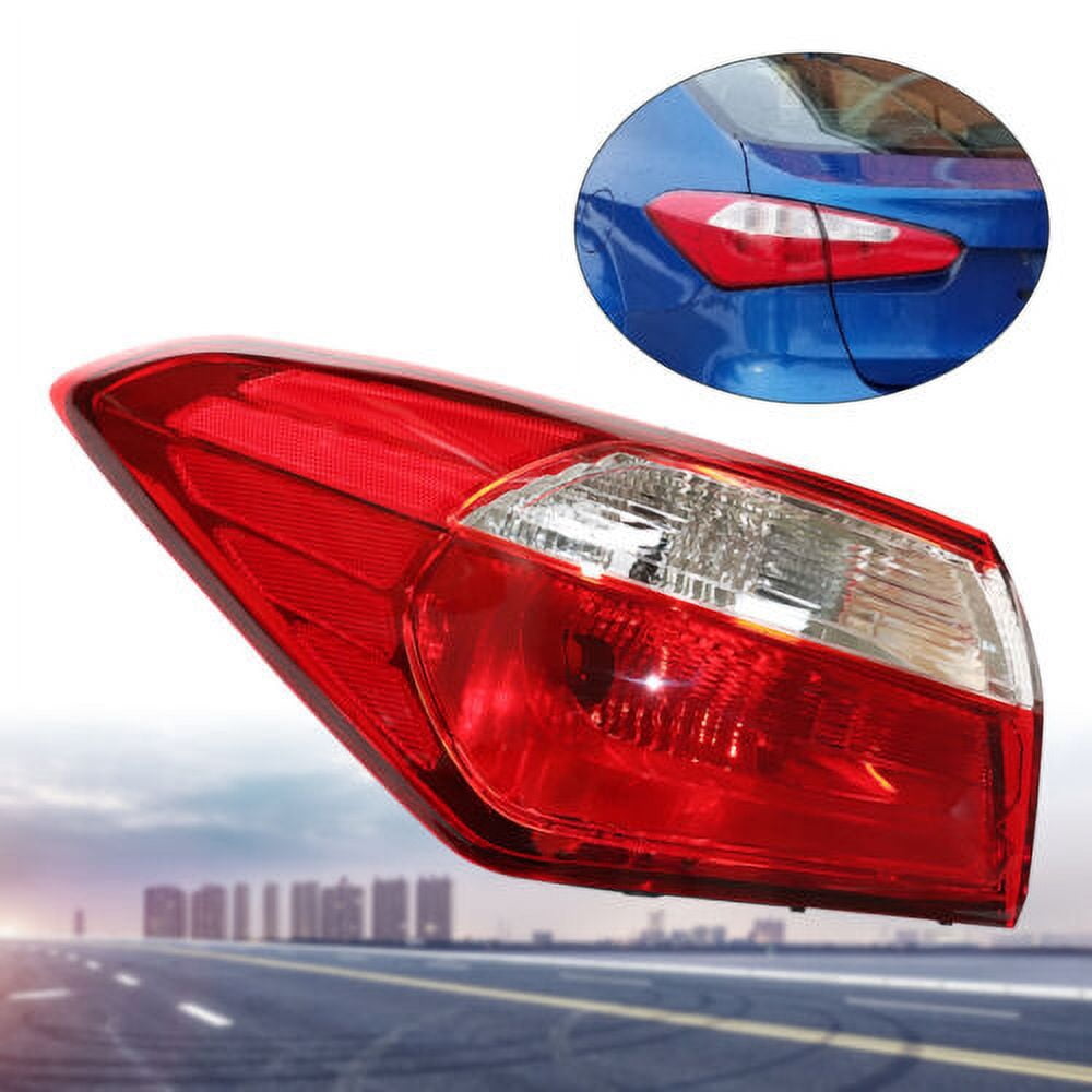 Mkyiongou Fits Kia Forte Sedan 2014-2016 LH Outer Tail Light Rear Lamp ...
