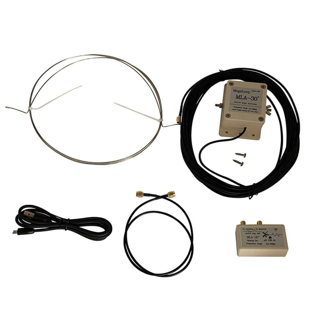 Mla-30+(Plus) 0.5-30Mhz Ring Active Receive Antenna Loop Antenna Low ...