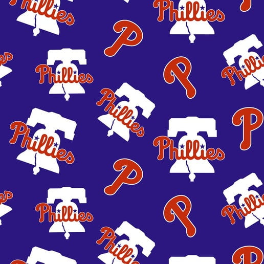 Mlb Philadelphia Phillies Cotton Fabric - Walmart.com
