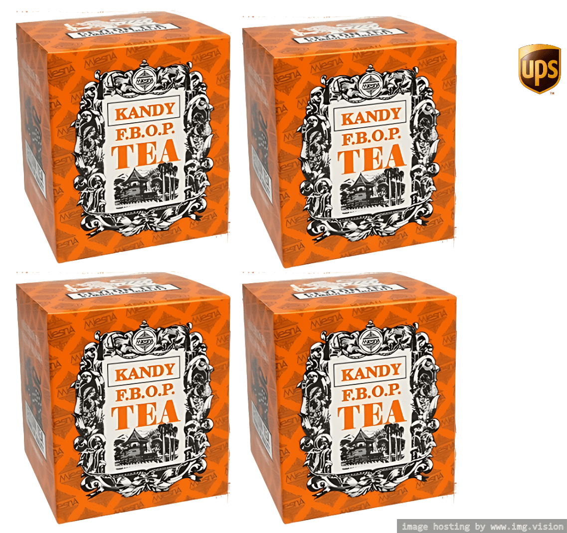 Mlesna Kandy Tea Carton (200g) – Pack of 4 - Walmart.com