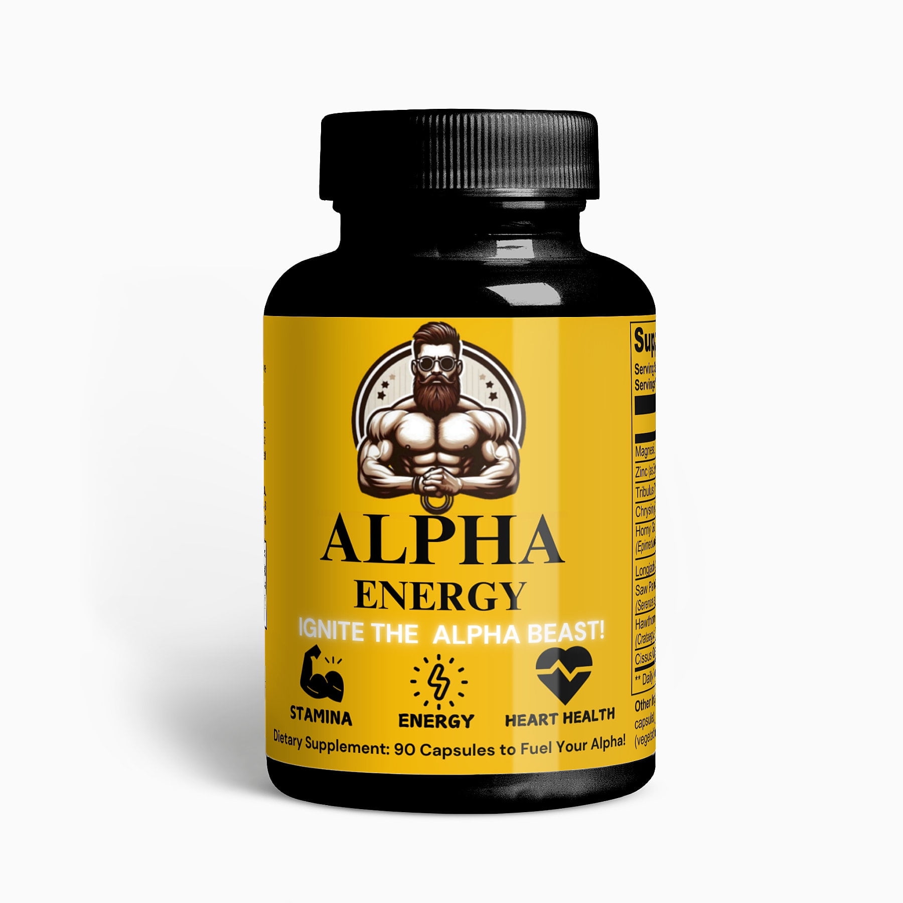 Mlite Alpha Energy – Men’s Vitality Booster | Muscle, Libido & Heart ...