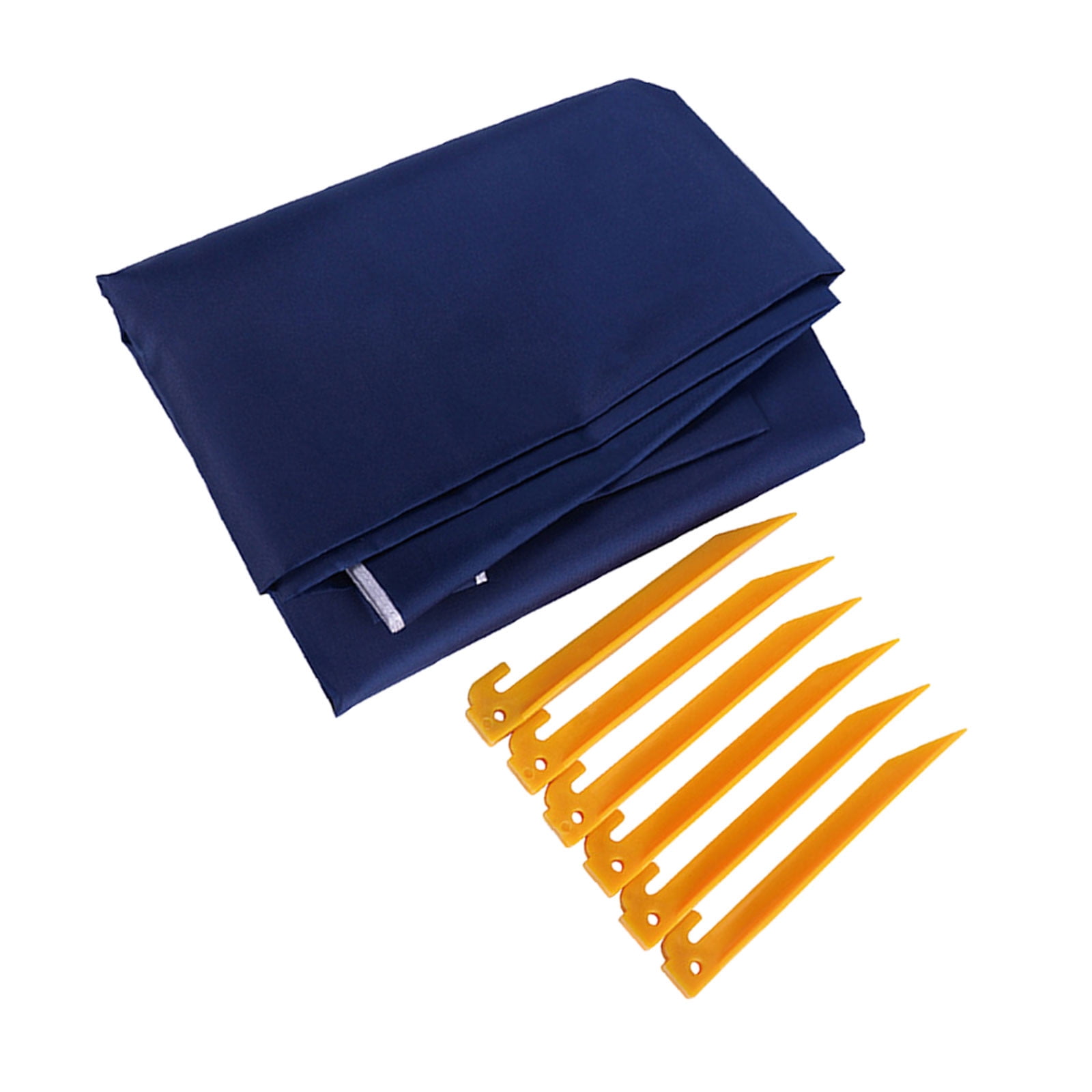 Mlkoz 4.6x1.65m/179.4x64.35in Outdoor Double Layer Fishing Umbrella / Sunshade Half Cloth Apron ...