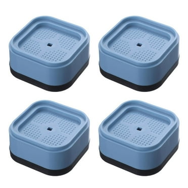 6pcs Table Leg Risers Washer Dryer Pedestal Vibration Mat Cabinet Riser ...