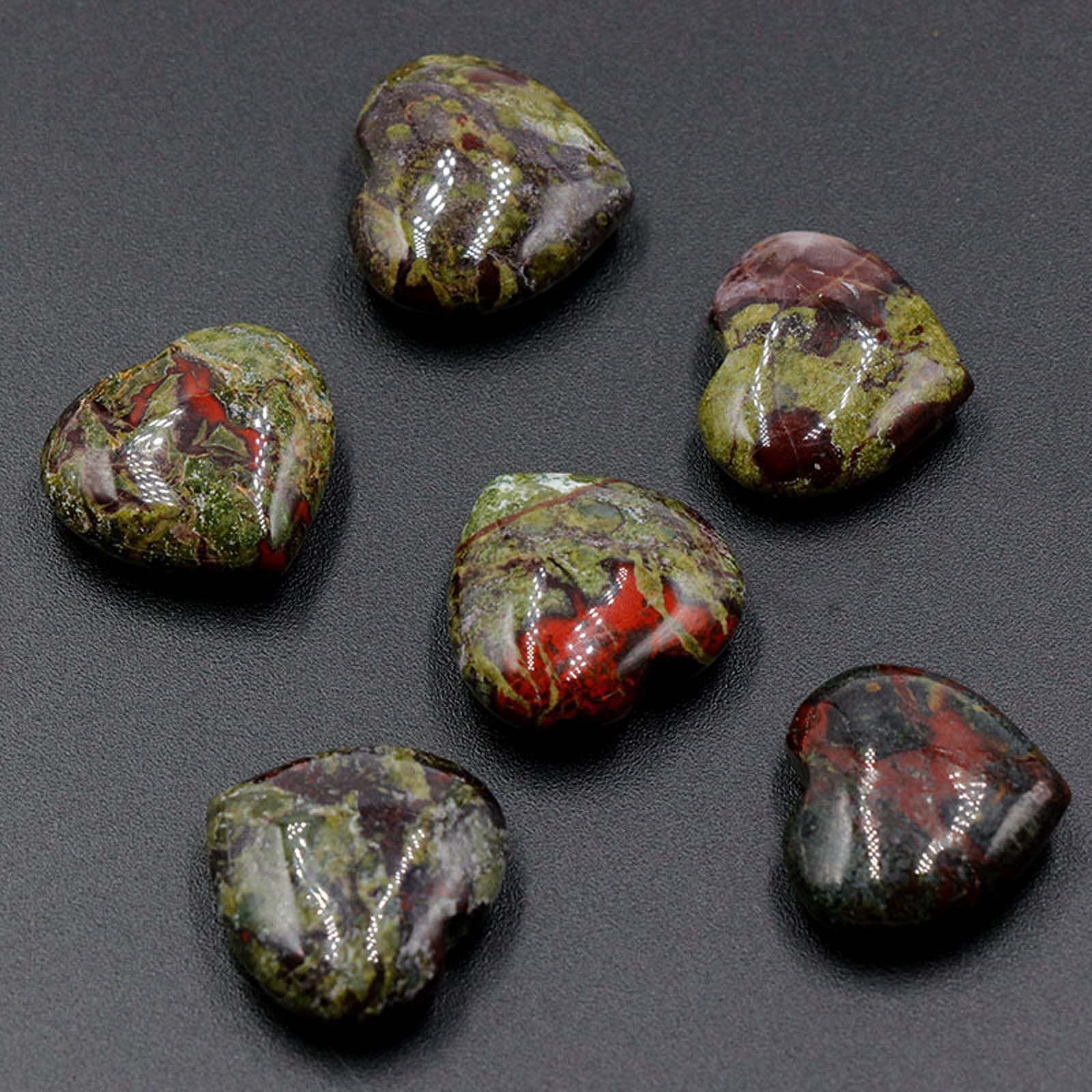Mlkoz Home Decoration Clearance, Natural Crystal Agate Stone 20mm Heart ...