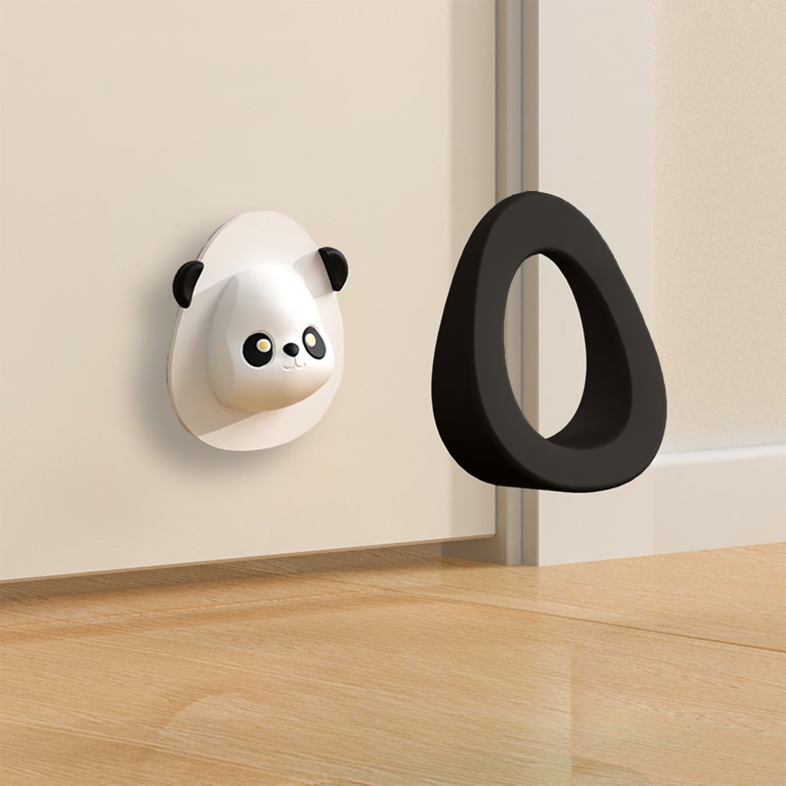 Mlkoz Home Decoration, Pandas Door Stopper Two In One Detachable Door ...